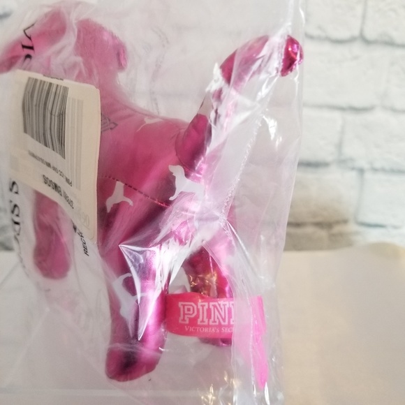 PINK Victoria's Secret | Accents | Pink Victorias Secret Logo Metallic ...
